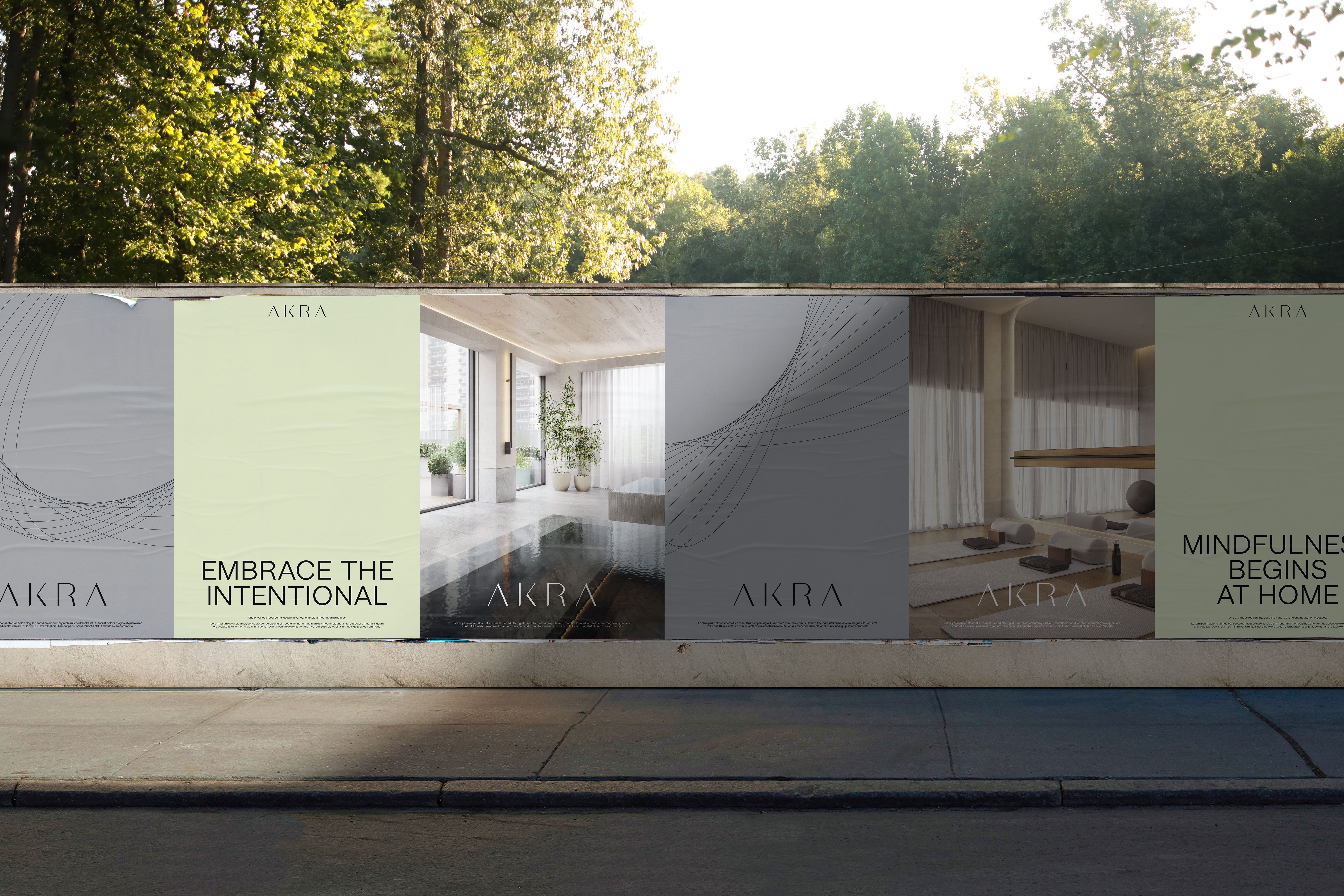 AKRA in Toronto Canada • Real Estate Branding • Conway+