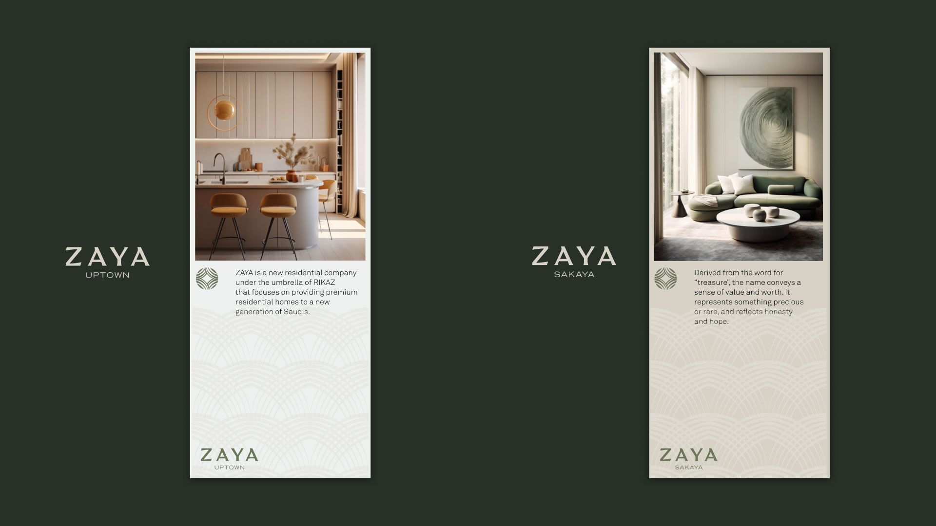 ZAYA • Corporate Branding • Conway+Partners