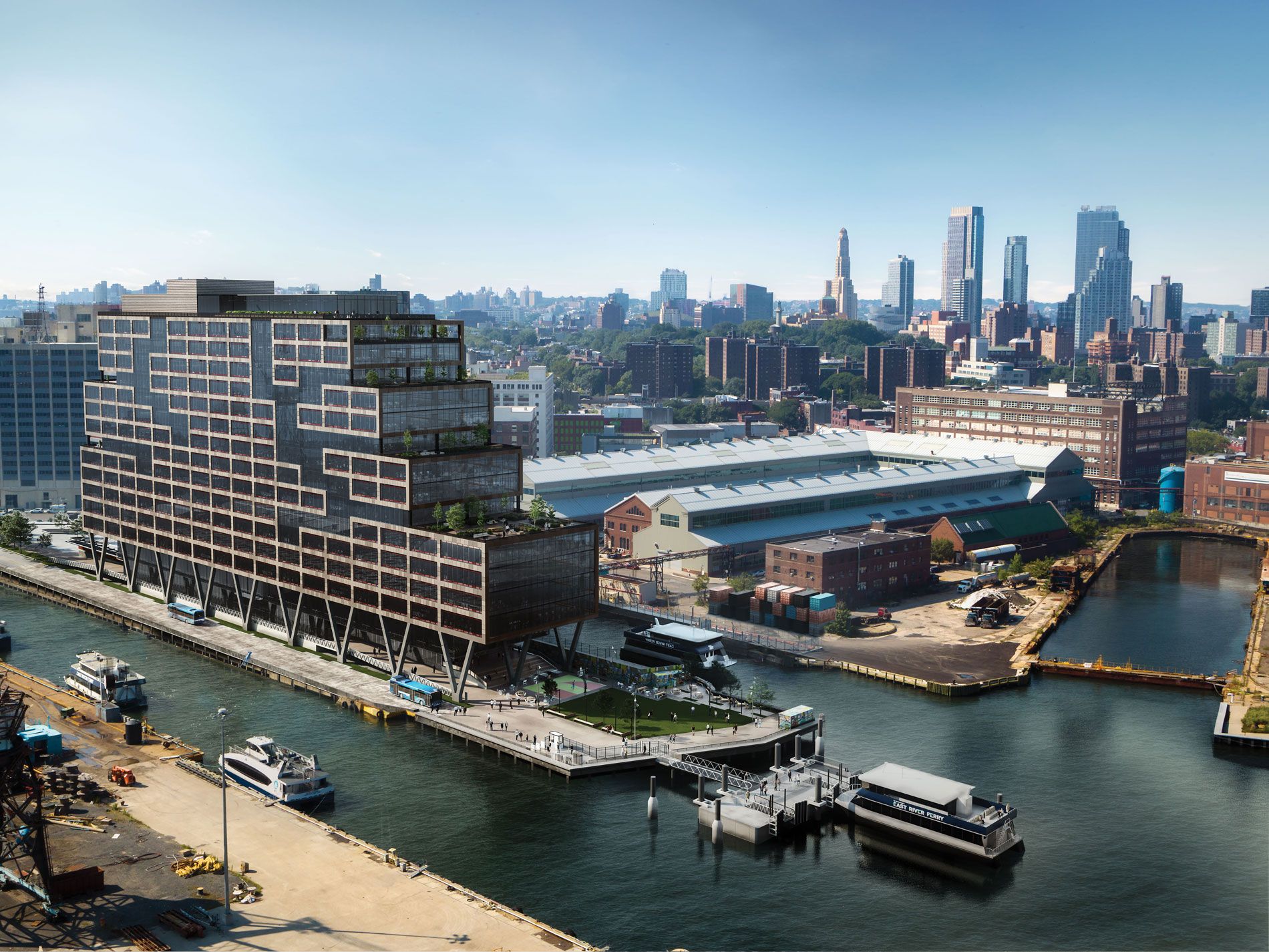 WeWork at Dock 72 in Brooklyn • Conway+Partners